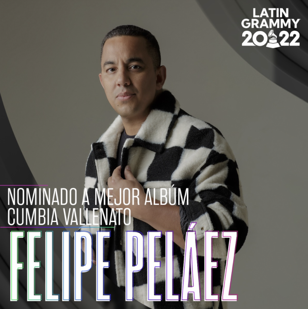FELIPE PELÁEZ celebra su nominación al Latin GRAMMY 2022 - WOW La Revista