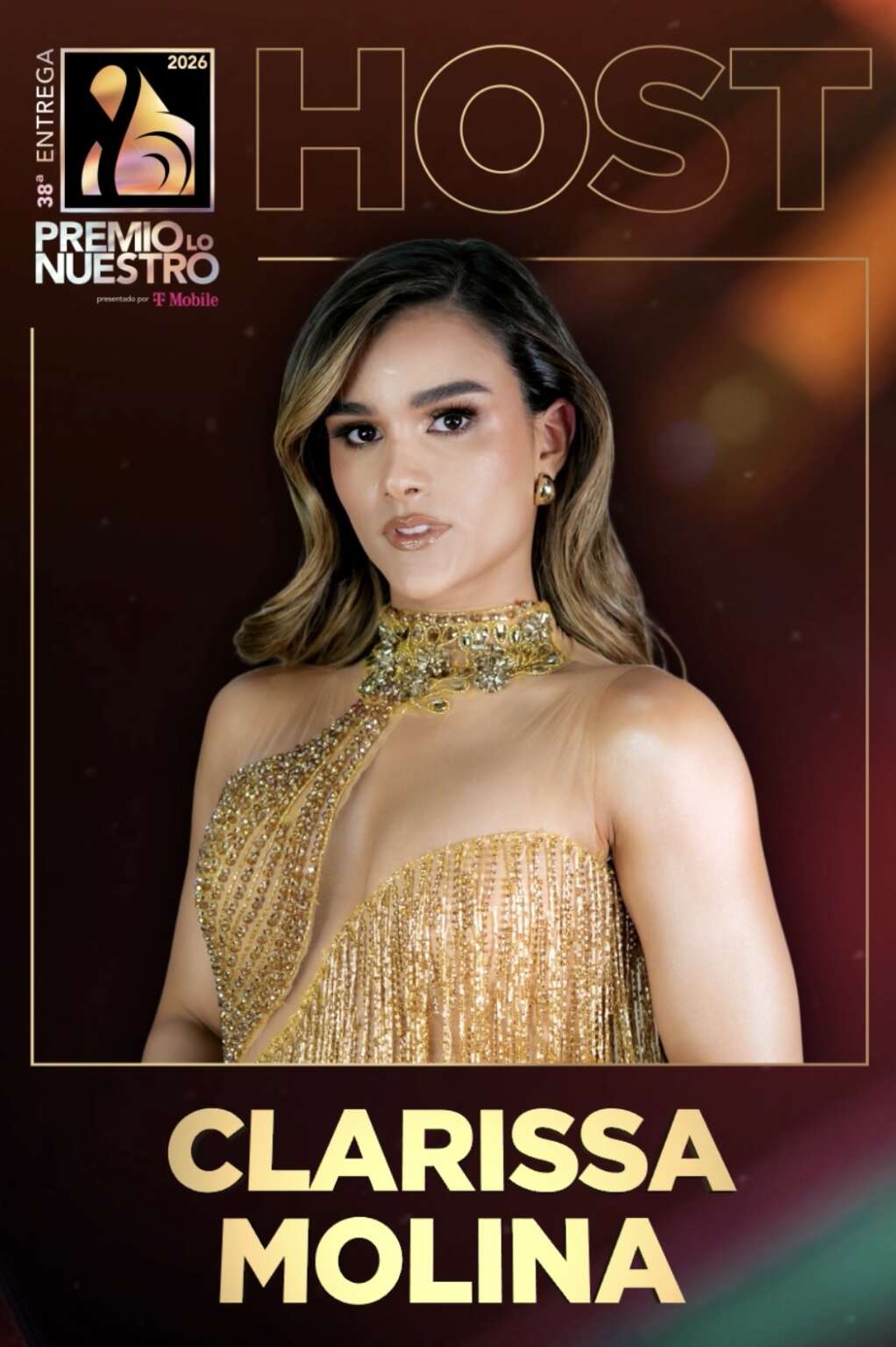 CLARISSA MOLINA se confirma como anfitriona de Premio Lo Nuestro 2026 ...